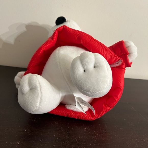 Hobby Lobby | Toys | Snoopy Peanuts Plush Red Puffer Jacket Winter ...
